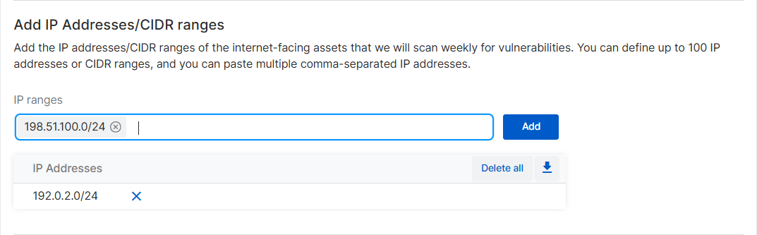 Managed Risk setup - Sophos Central Admin