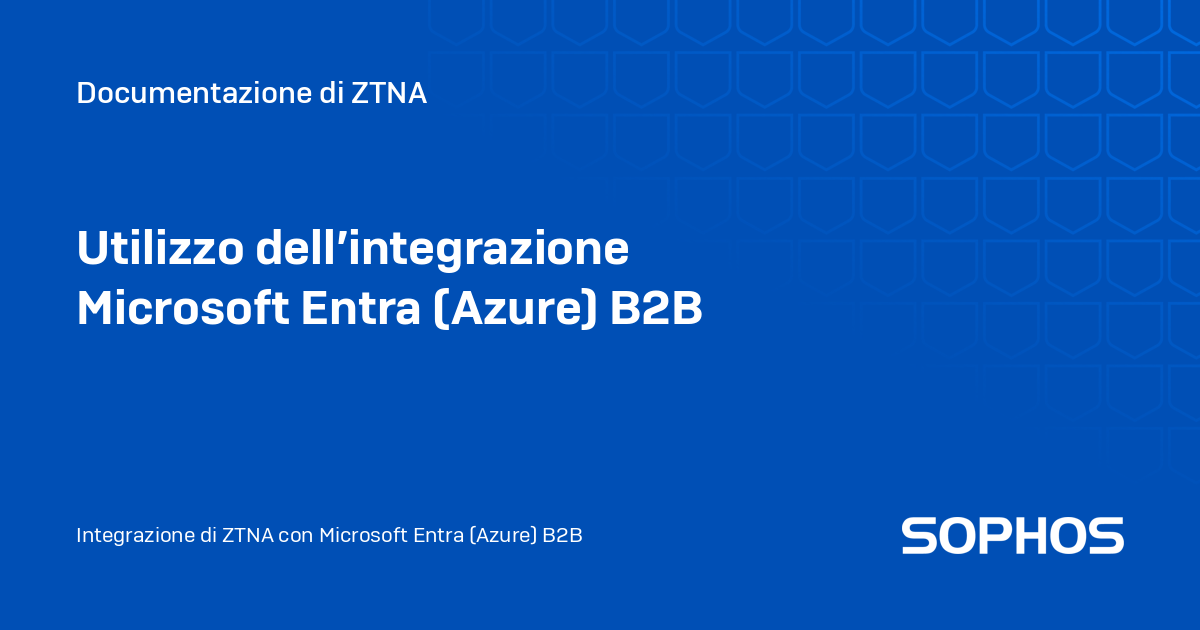 Utilizzo dell’integrazione Microsoft Entra (Azure) B2B - Documentazione ...