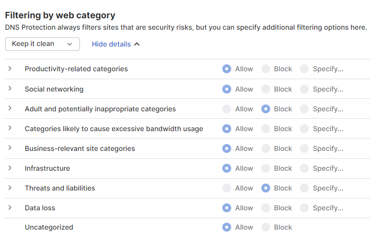 Add a policy - Sophos Central Admin