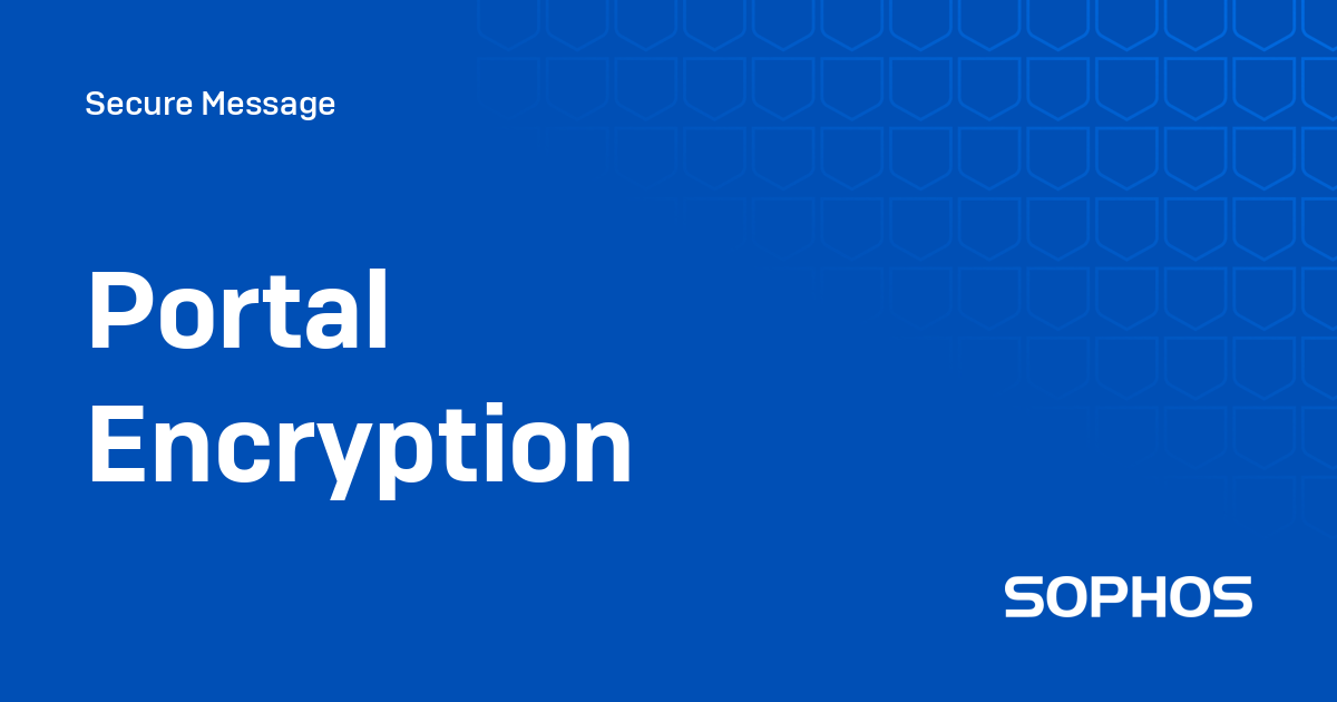 Portal Encryption - Secure Message
