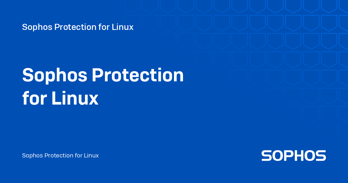 Sophos Protection for Linux