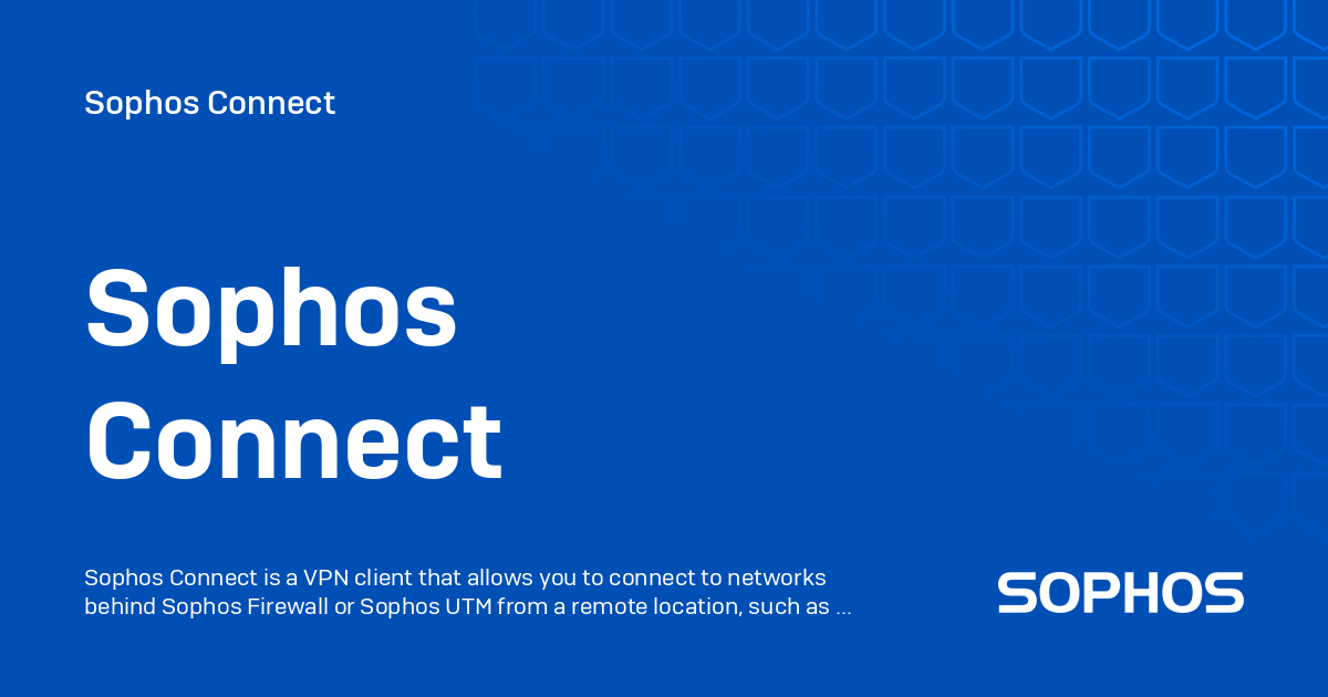 Sophos Connect
