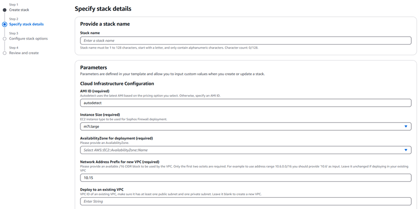 How to deploy Sophos Firewall on Amazon Web Services (AWS) - Sophos ...