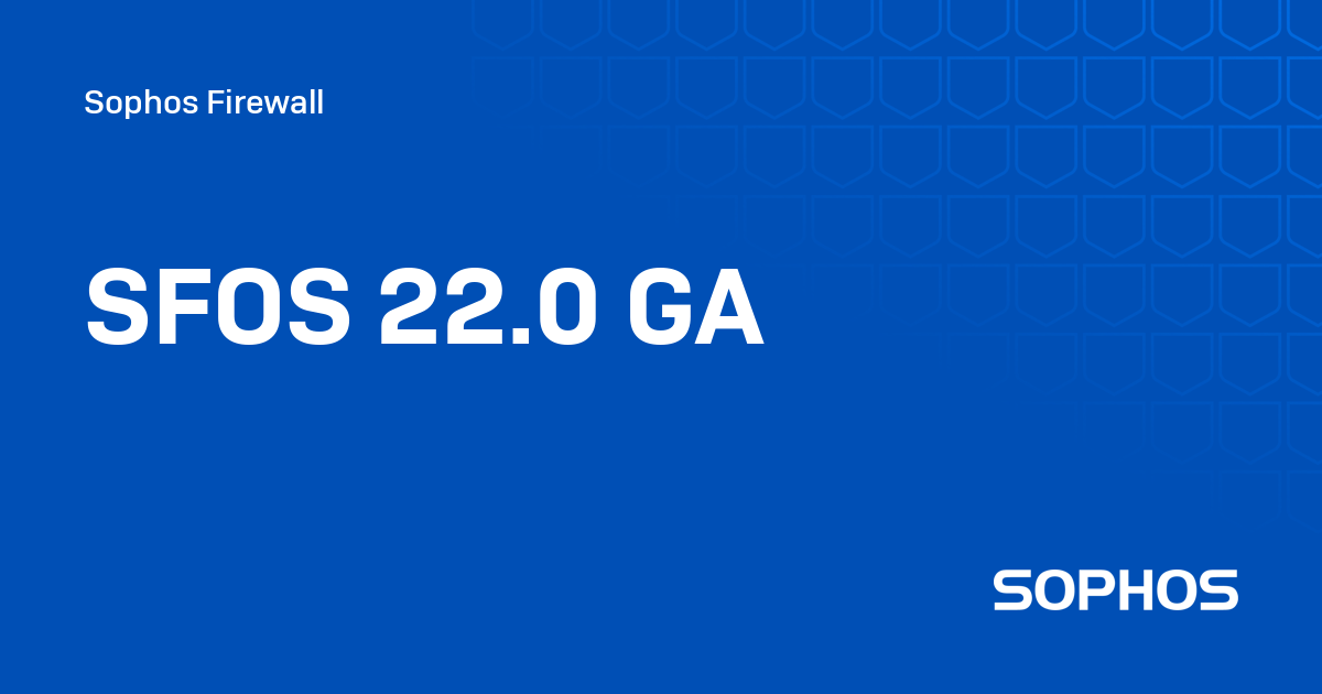 Sophos Firewall