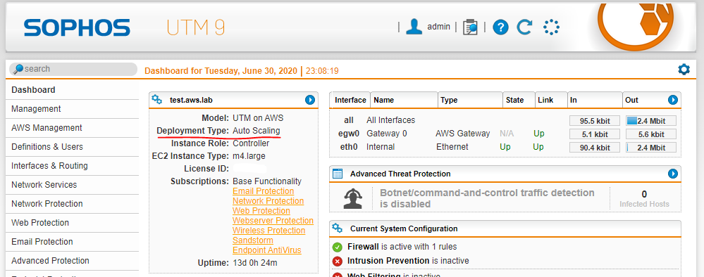 How to update UTM on AWS (HA/Auto Scaling)