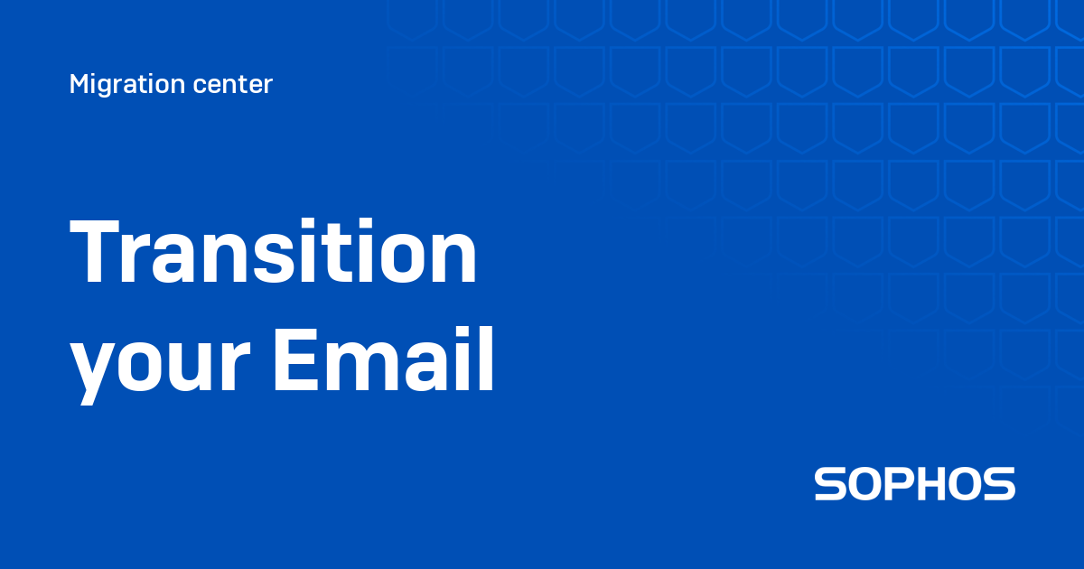 Transition your Email - Migration center
